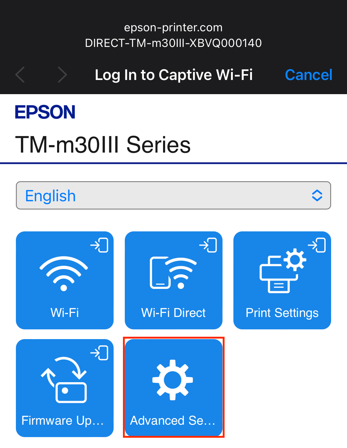 Epson wifi direct store