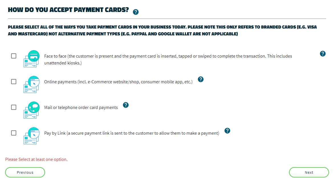 Merchant Profile Questionnaire guide for RA XT (TriPOS and FreedomPay ...